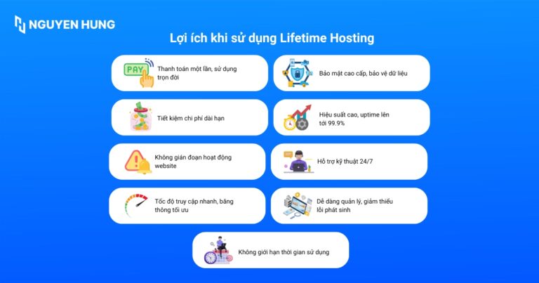 Lifetime Hosting là gì? Các trường hợp nên sử dụng Lifetime Hosting