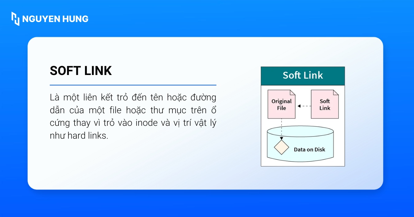So sánh điểm khác biệt Hard link và Soft link trong Linux