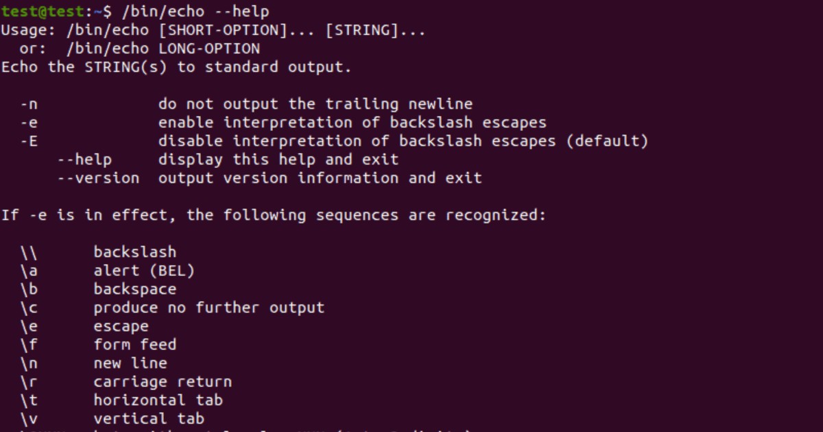 Sử dụng lệnh echo Linux để hiển thị và ghi nội dung ra file